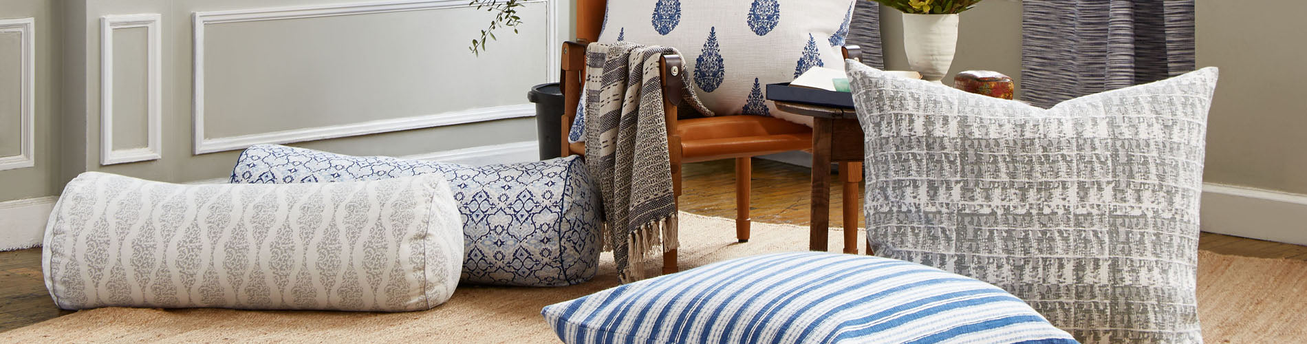 Oversized Pillows - John Robshaw Textiles